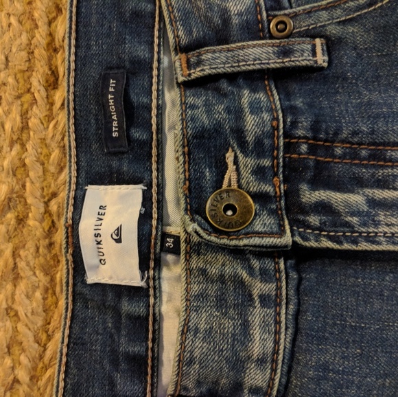 Quiksilver | Jeans | Quiksilver Revolver Cracked Denim | Poshmark